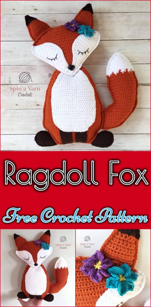 40 Free Crochet Fox Patterns - How To Crochet Fox - DIY Crafts
