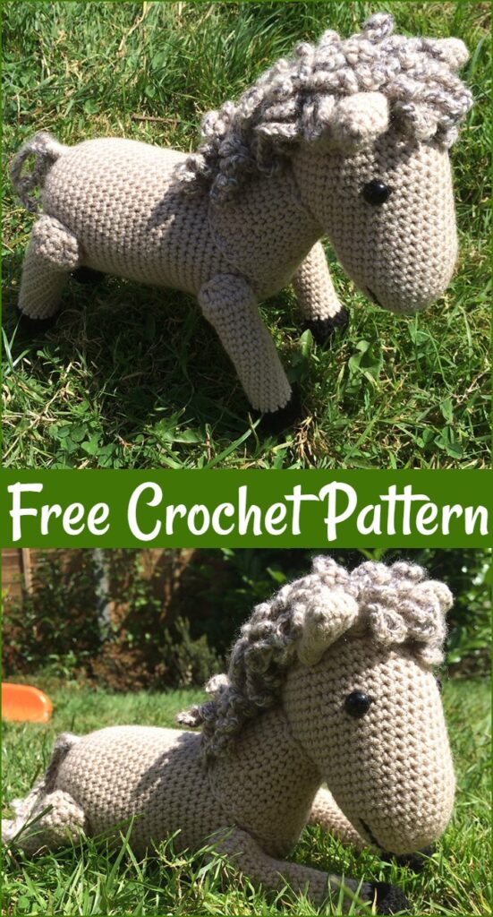 36 Free Crochet Horse Patterns - Amigurumi Ideas - DIY Crafts