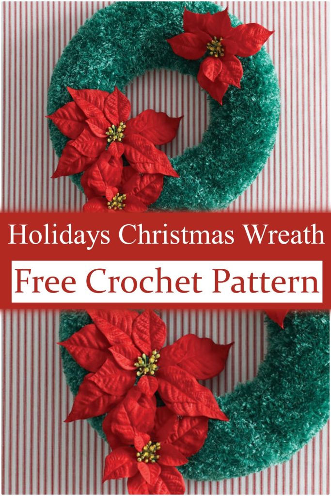 25 Unique Crochet Christmas Wreath Patterns - DIY Crafts