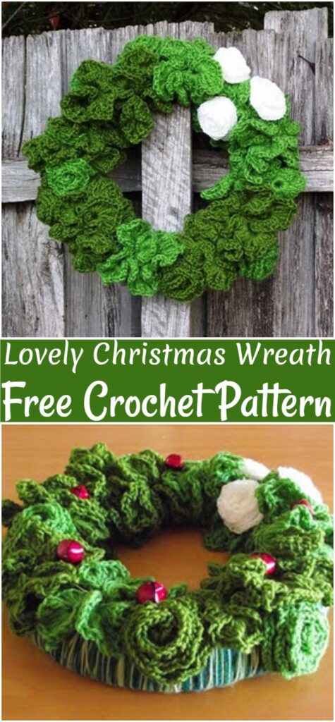 25 Unique Crochet Christmas Wreath Patterns - DIY Crafts