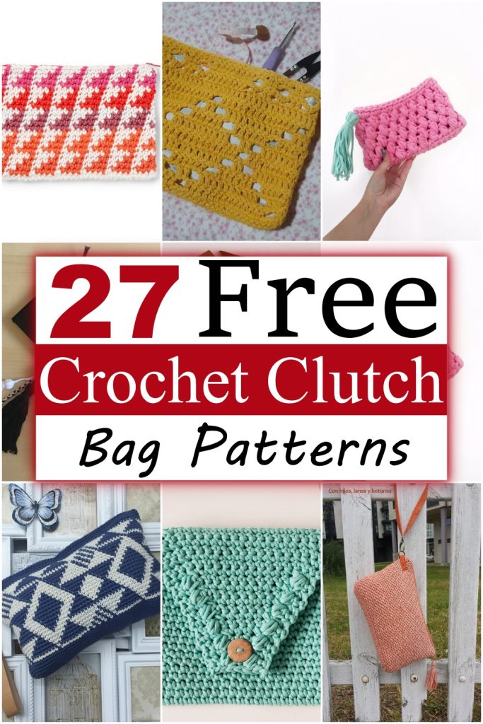 27 Free Crochet Clutch Bag Patterns - DIY Crafts