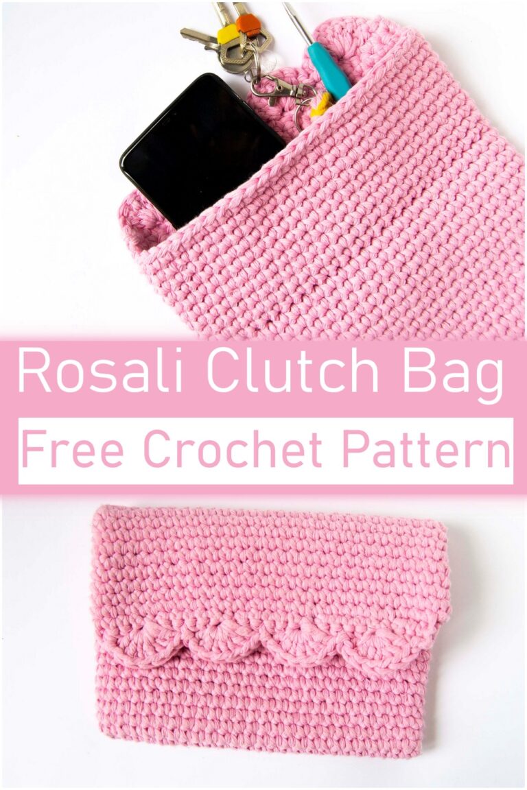 32 Free Crochet Clutch Bag Patterns - DIY Crafts
