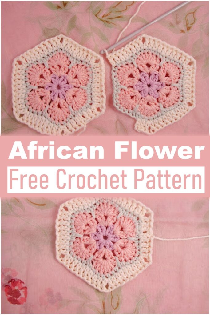 10 Free Crochet African Flower Patterns - DIY Crafts