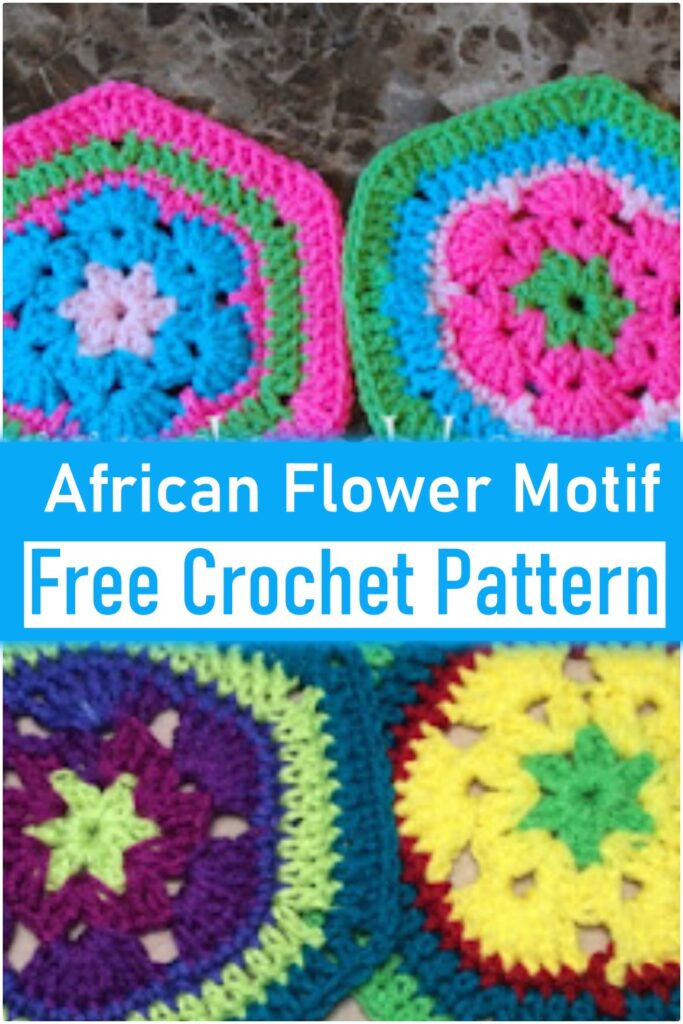 10 Free Crochet African Flower Patterns - DIY Crafts