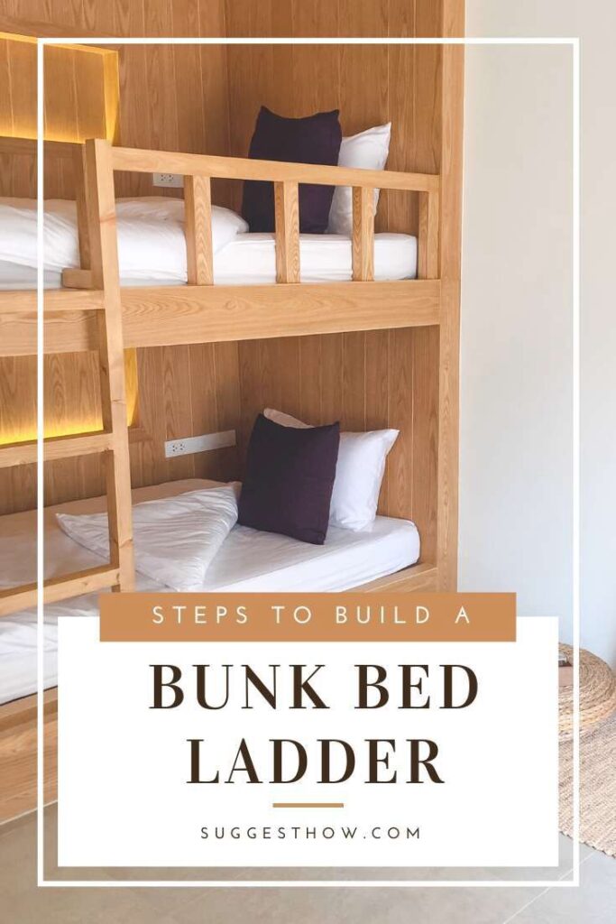 20 DIY Bunk Bed Ladder Projects - DIY Crafts