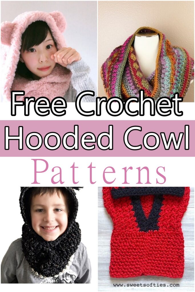 25+ Free Crochet Hooded Cowl Patterns - DIY Crafts