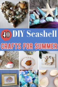 40 DIY Seashell Crafts To Make This Summer - DIY Crafts