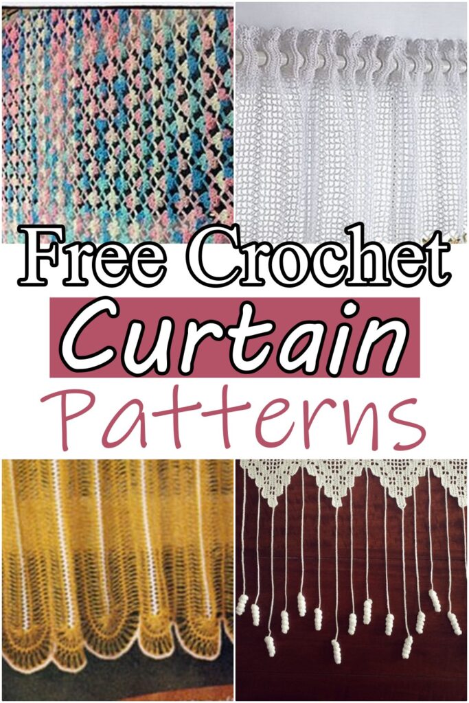 9 Free Crochet Curtain Patterns - DIY Crafts
