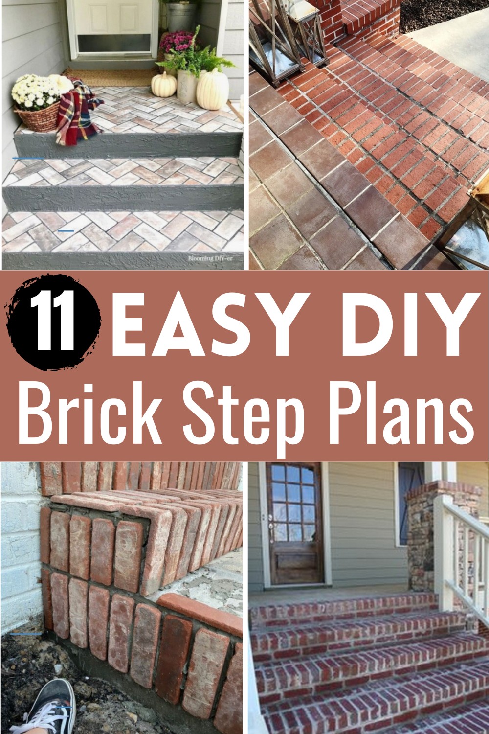 11 DIY Brick Step Plans - DIY Crafts