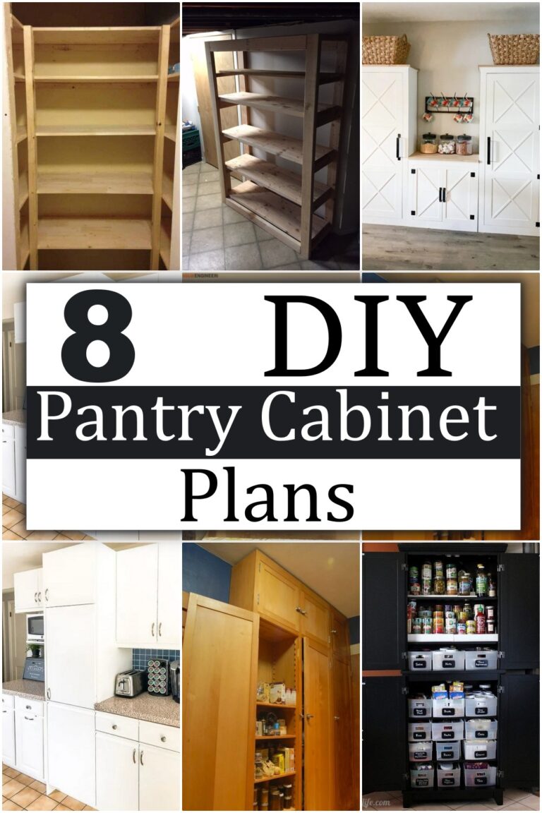 8 DIY Pantry Cabinet Plans - DIY Crafts