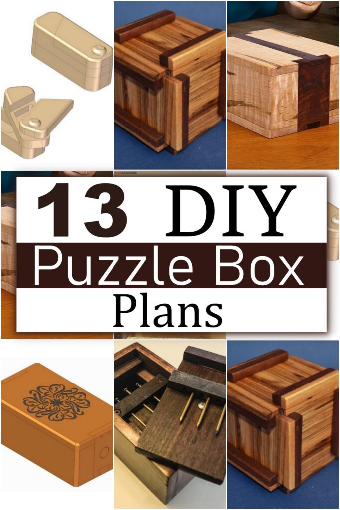 13 Clever DIY Puzzle Box Plans - DIY Crafts