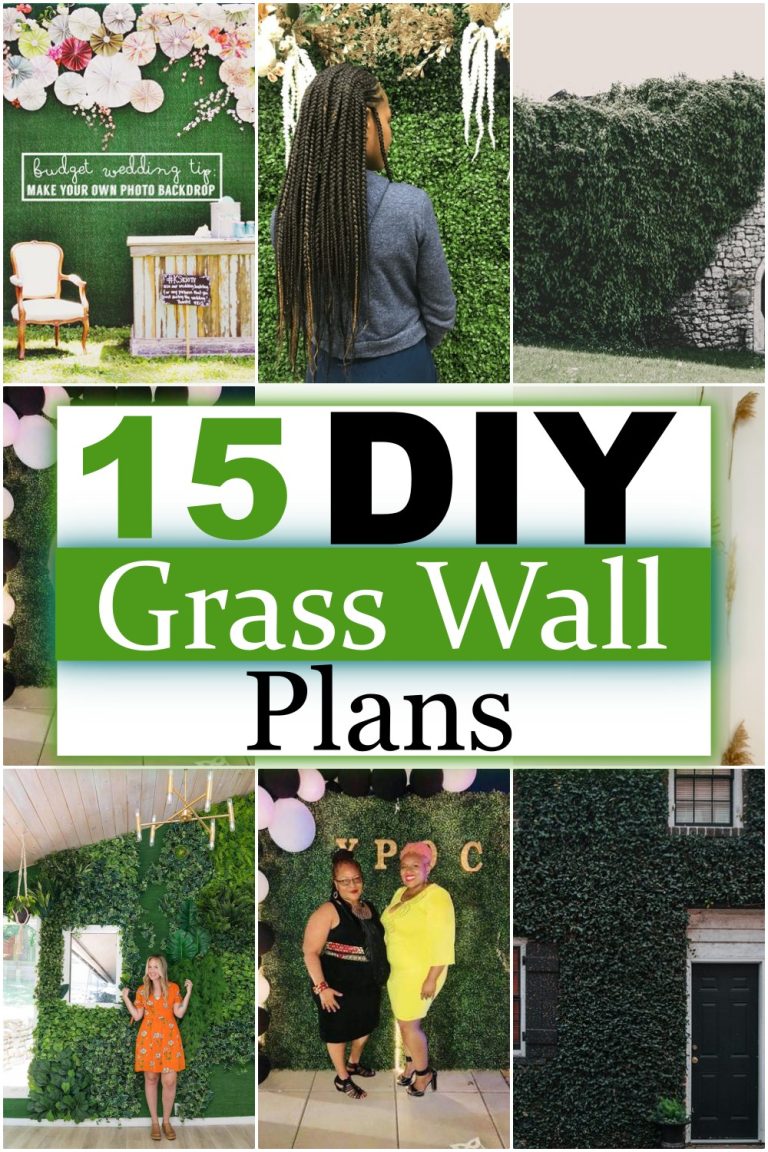 15 DIY Grass Wall Plans - Grass Wall Decor Ideas - DIY Crafts