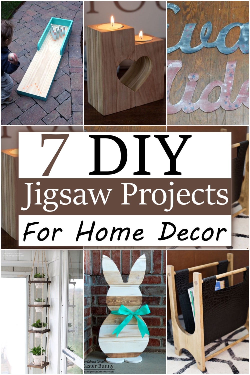 7 DIY Jigsaw Projects For Home Decor DIY Crafts 7 DIY Jigsaw Projects For Home Decor DIY Crafts