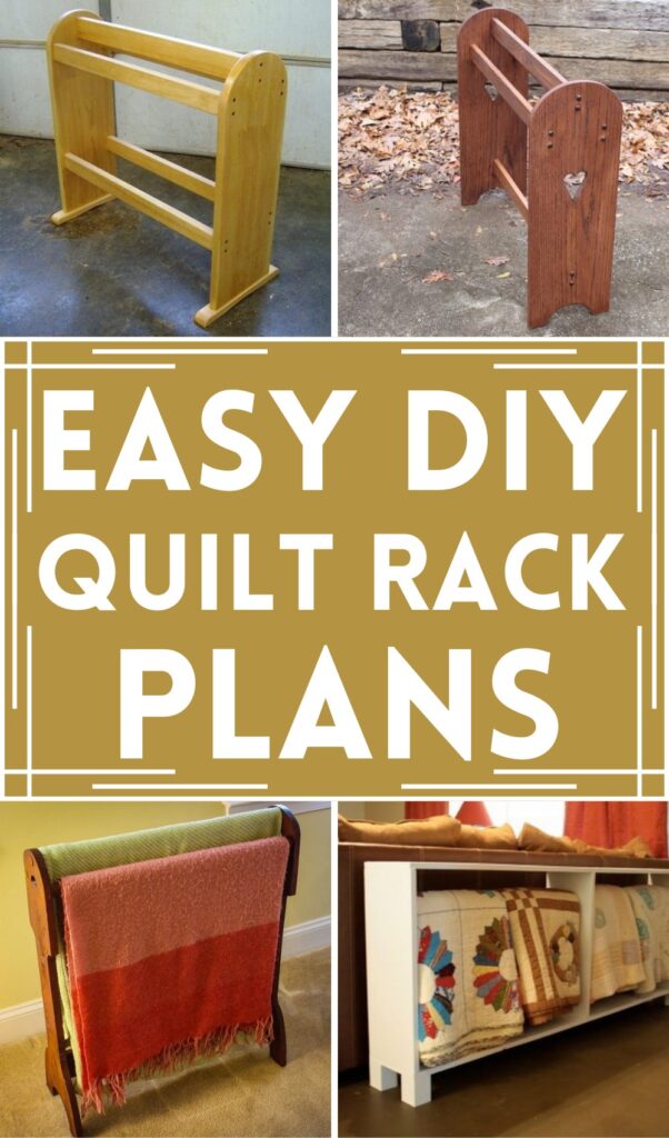 8 DIY Quilt Rack Plans - DIY Crafts