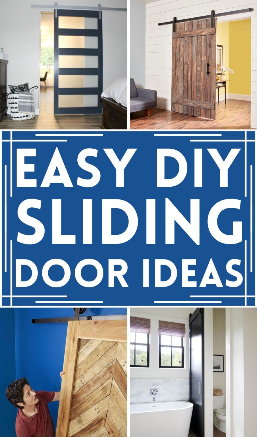 21 DIY Sliding Door Ideas For Stylish Home - DIY Crafts