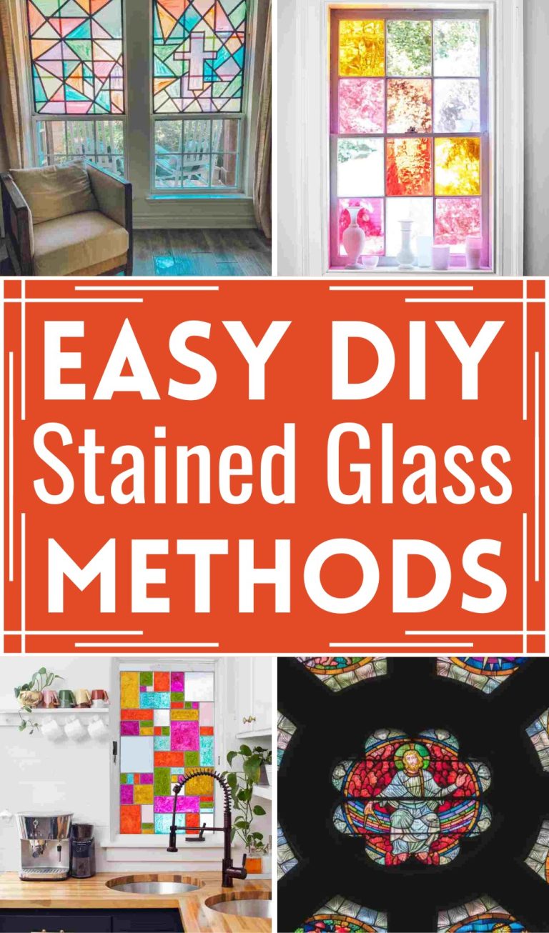 DIY Stained Glass Methods You Can Make Easily - DIY Crafts