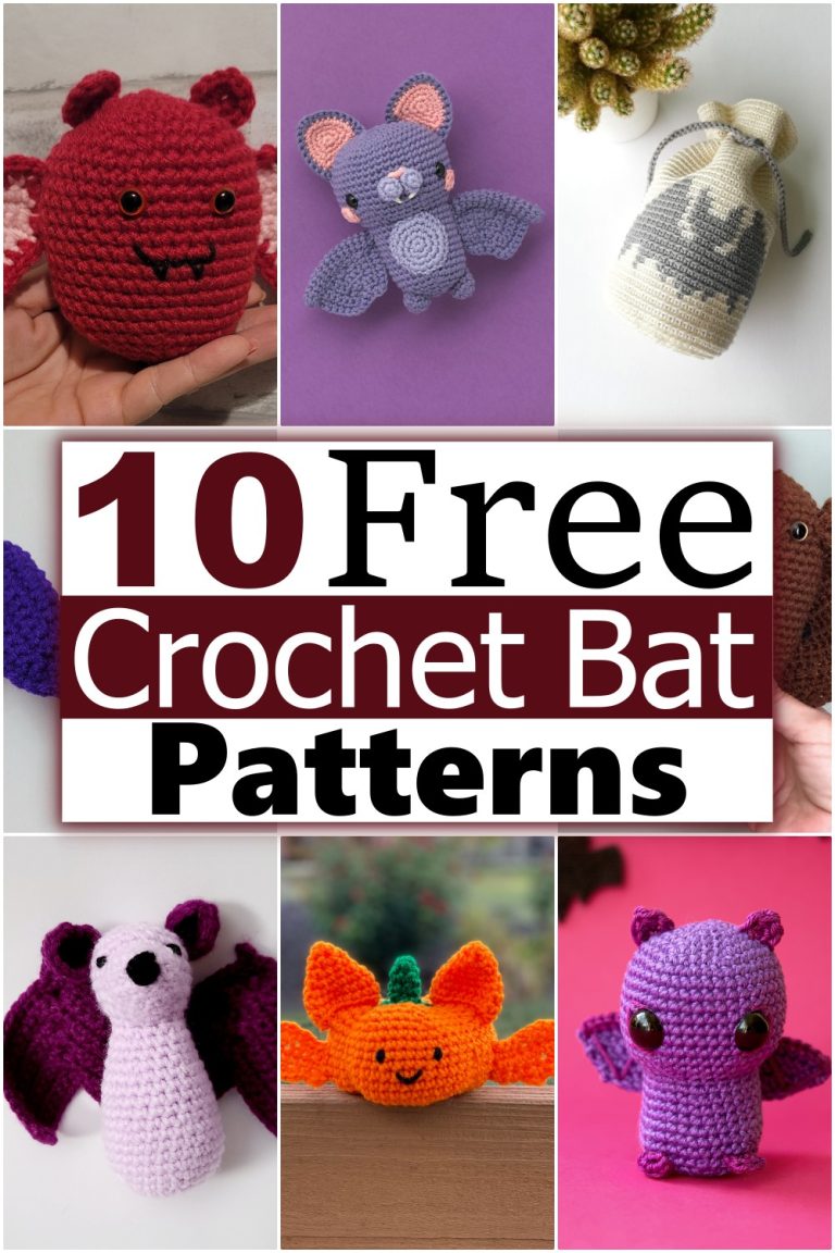 10 Free Crochet Bat Patterns - DIY Crafts
