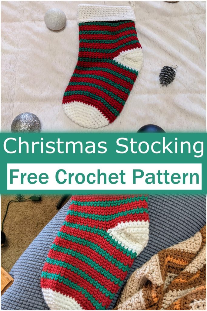 10 Quick Crochet Christmas Stocking Patterns - DIY Crafts Life
