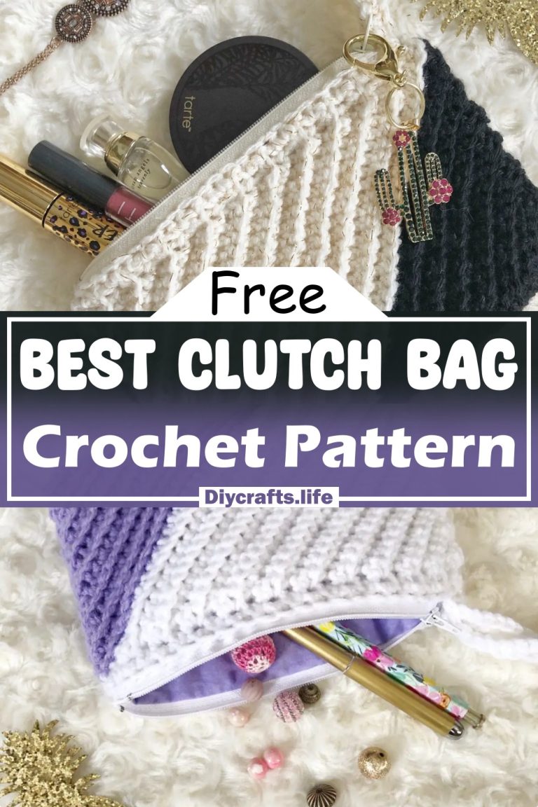 32 Free Crochet Clutch Bag Patterns - DIY Crafts