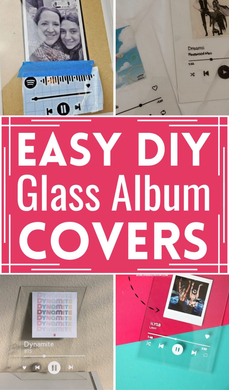18 DIY Glass Album Covers - DIY Crafts
