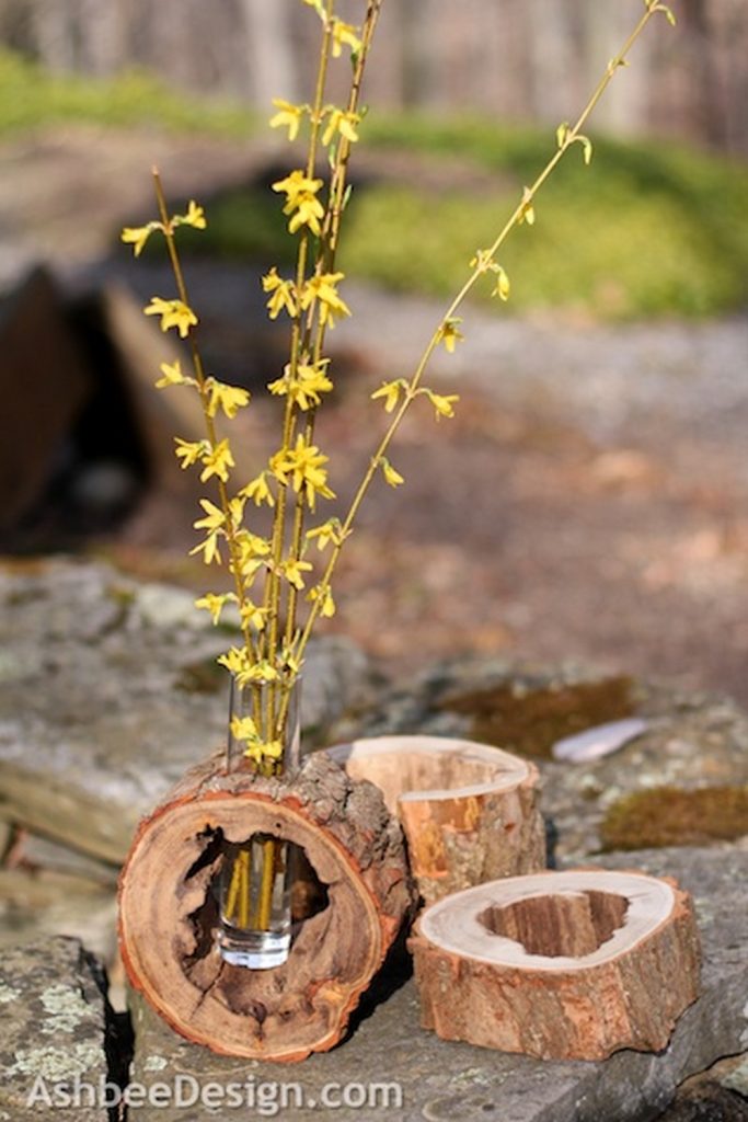 12 DIY Wood Log Projects - Add Creativity To Home - DIY Crafts