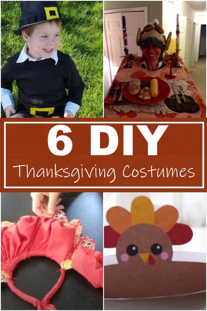 6 DIY Thanksgiving Costumes In Low Budget - DIY Crafts