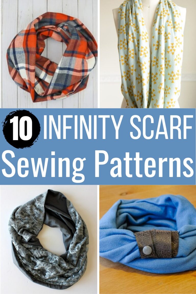 10 Free Infinity Scarf Sewing Patterns - DIY Crafts
