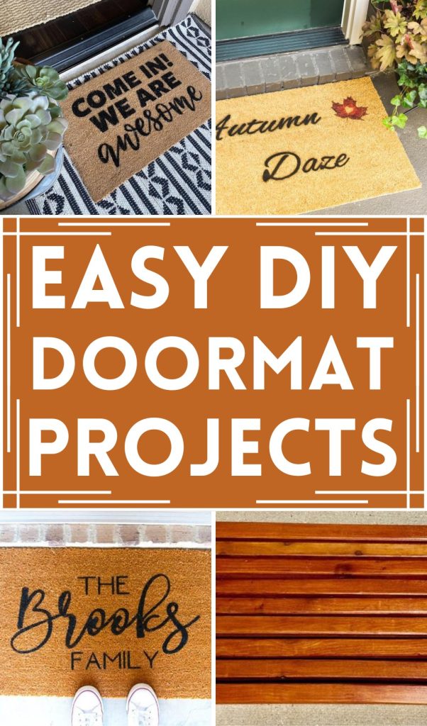 23 Inexpensive and Easy DIY Doormat Projects - DIY Crafts