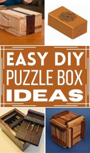 13 Clever DIY Puzzle Box Plans - DIY Crafts