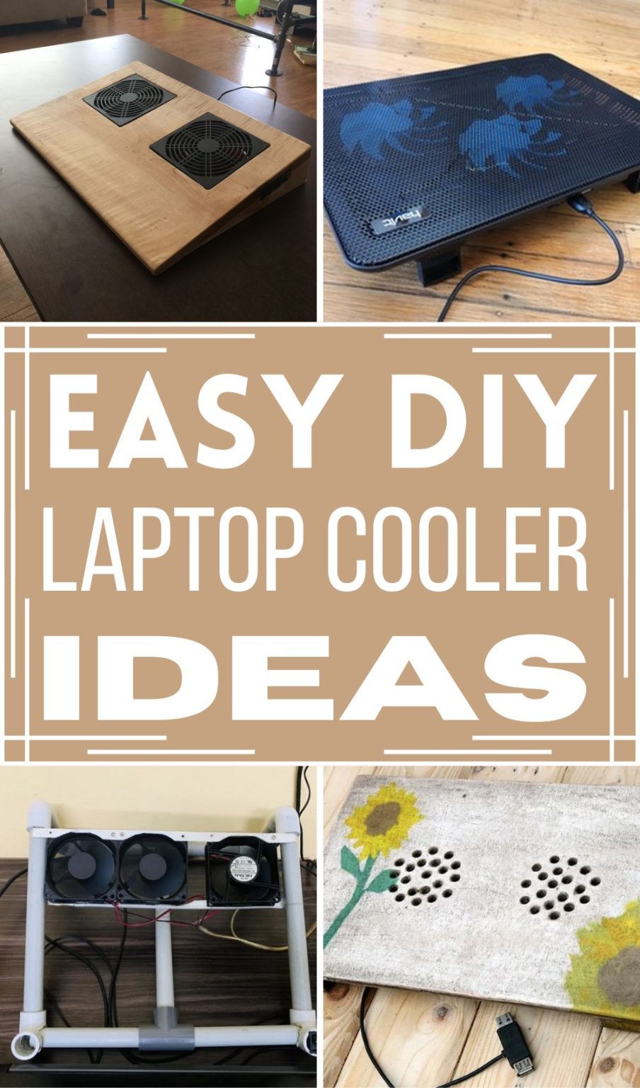 15 DIY Laptop Cooler Ideas For Home - DIY Crafts