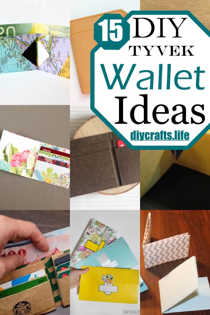 15 DIY Tyvek Wallet Ideas For Everyone - DIY Crafts