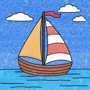 24 Boat Drawing Ideas - How To Draw Boat - DIY Crafts