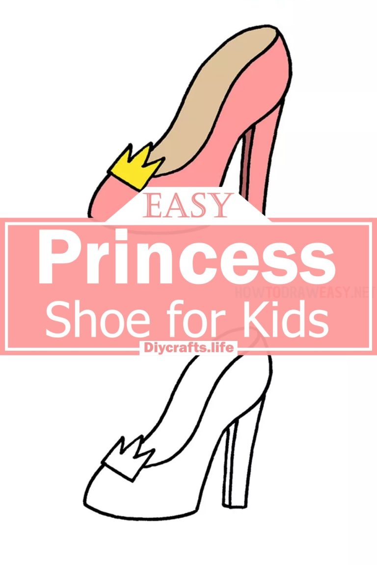 20 Easy Shoe Drawings With Step By Step Guide - DIY Crafts