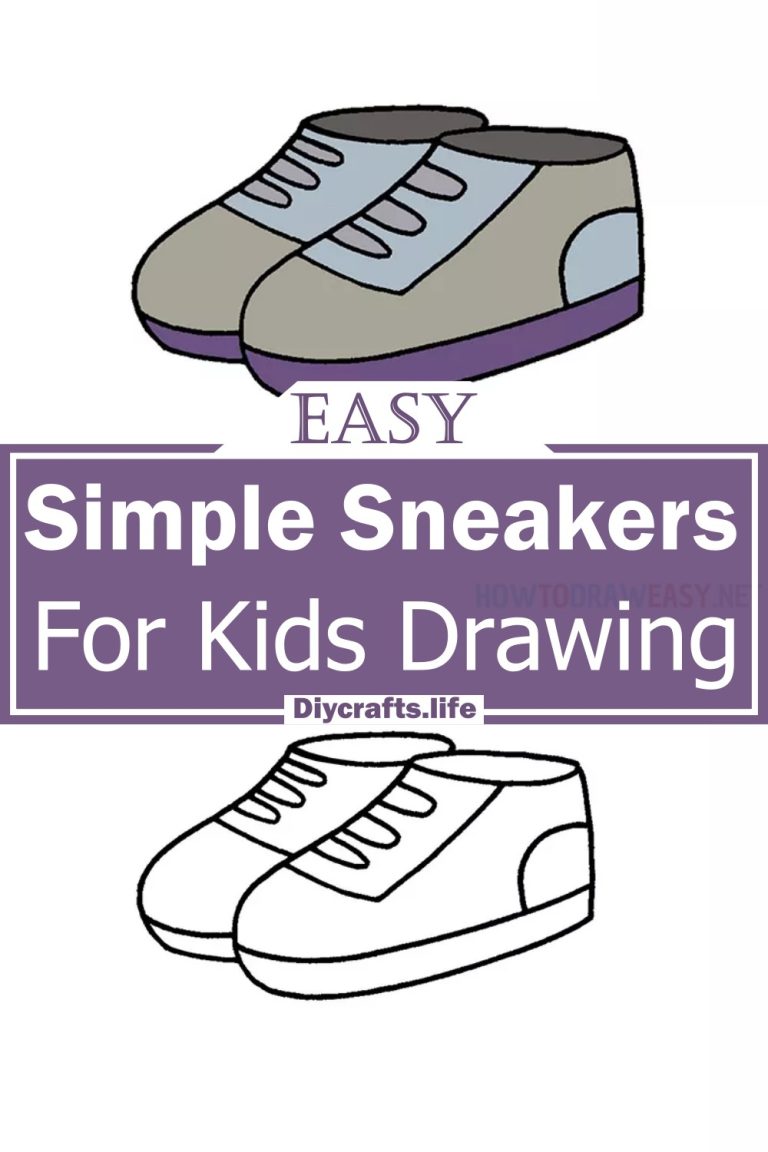 20 Easy Shoe Drawings With Step By Step Guide - DIY Crafts