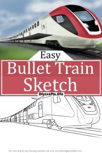 28 Easy Train Drawing Ideas - Step by Step Guide - DIY Crafts