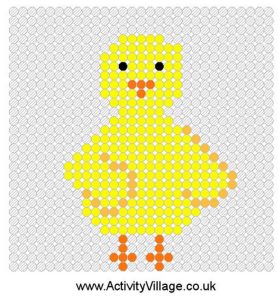 11 Cute Chicken Perler Beads Patterns - DIY Crafts
