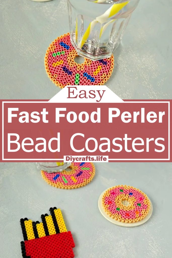 30 Easy Perler Bead Coasters For Table Setting - DIY Crafts