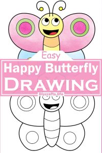 30 Learn Easy Butterfly Drawing Ideas - DIY Crafts