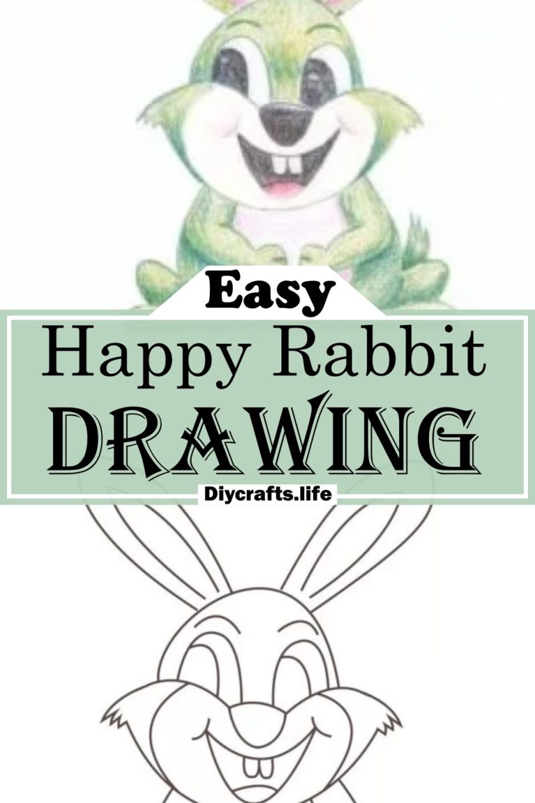 26 Easy Bunny Drawings With Step By Step Guide - DIY Crafts