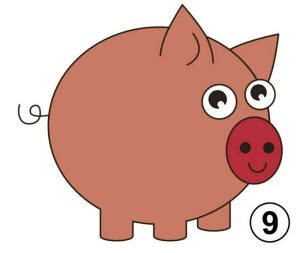 26 Easy Pig Drawing Ideas - Step By Step Guide - DIY Crafts