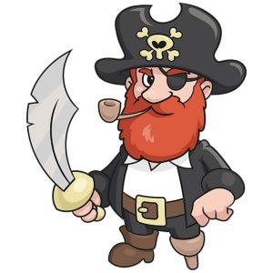 28 Easy Pirate Drawings - Step By Step Guide - DIY Crafts