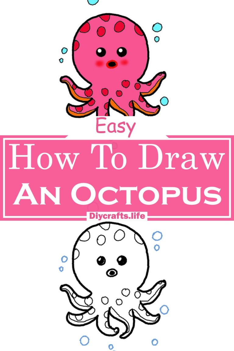 22 Easy Octopus Drawing Ideas A Step by Step Guide - DIY Crafts