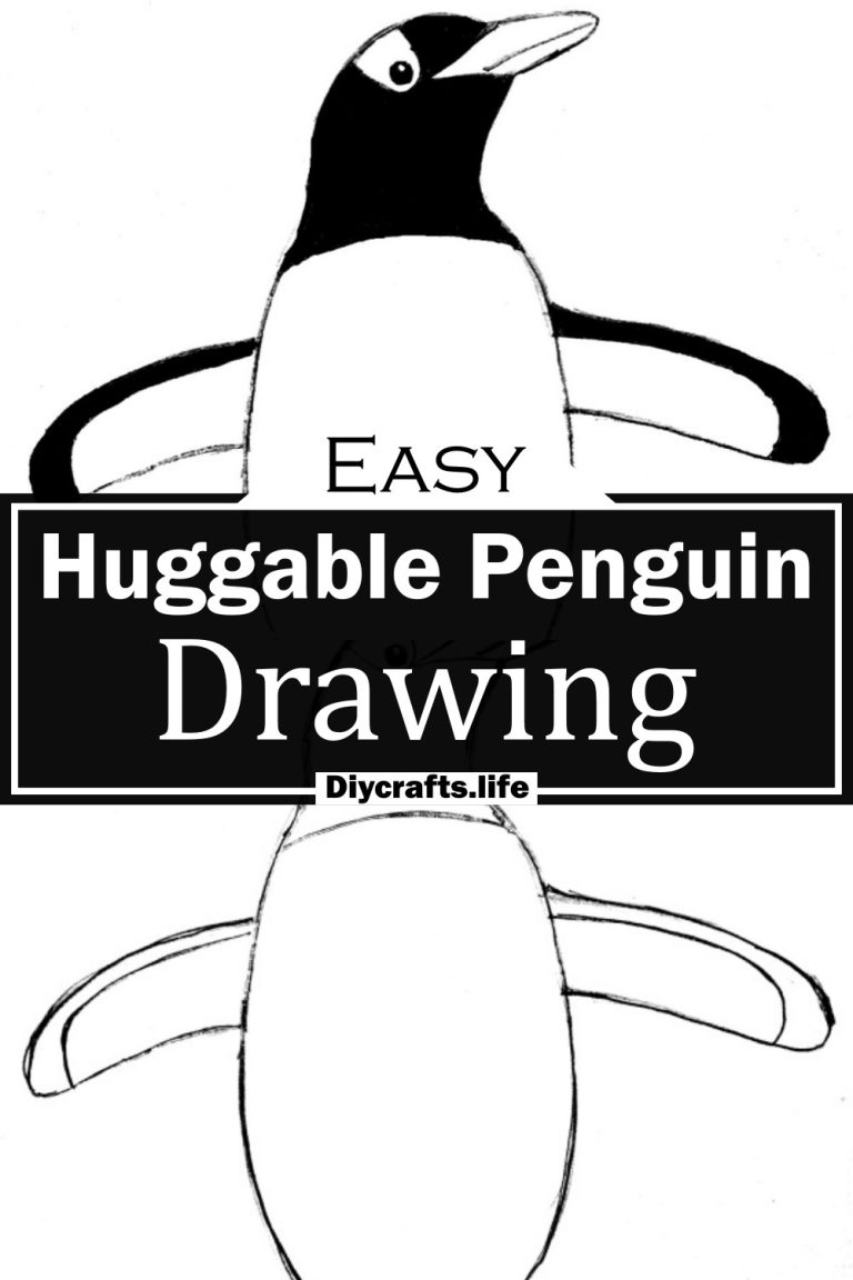 13 Easy Penguin Drawings - A Step By Step Guide - DIY Crafts