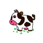25 Easy Cow Drawings - Step By Step Guide - DIY Crafts