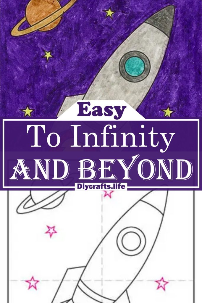 21 Easy Rocket Ship Drawings - Step By Step Guide - DIY Crafts