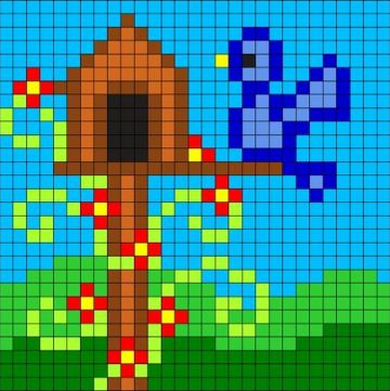10 Easy Perler Bead Bird Patterns For Kids - DIY Crafts