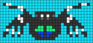 12 Spider Perler Bead Patterns For Halloween - DIY Crafts