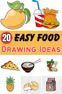 20 Easy Food Drawing Ideas - DIY Crafts