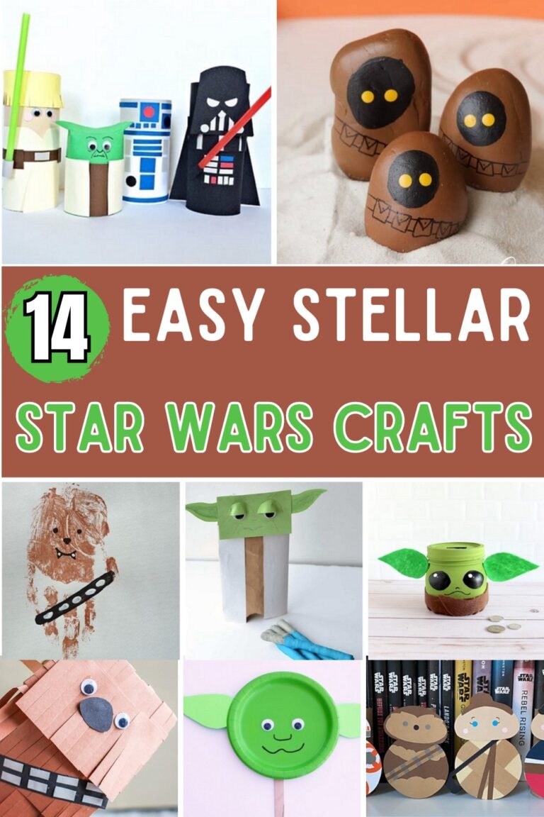 14 Easy Stellar Star Wars Crafts For Kids - DIY Crafts