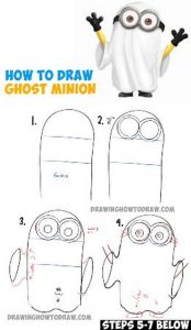 31 Easy Minion Drawings with Step- By-Step Instructions - DIY Crafts